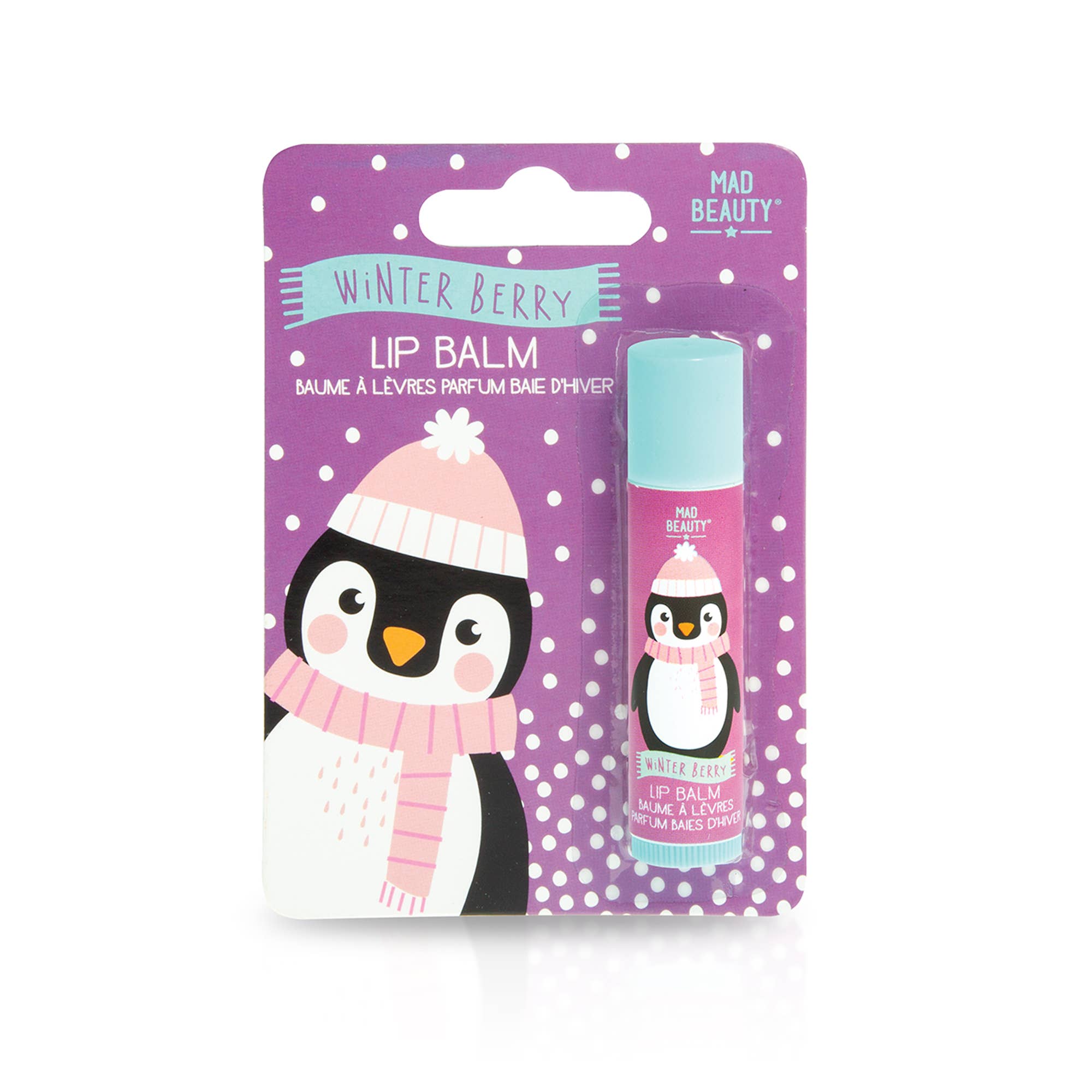 Mad Beauty I Love Christmas Carded Lip Balm Penguin – Sparkled Leopard ...