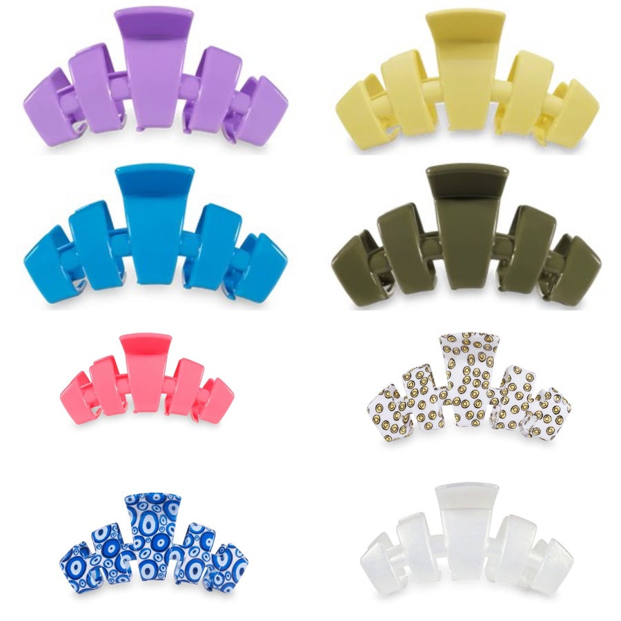 Large Teletie Classic Clawclip – Sparkled Leopard Boutique