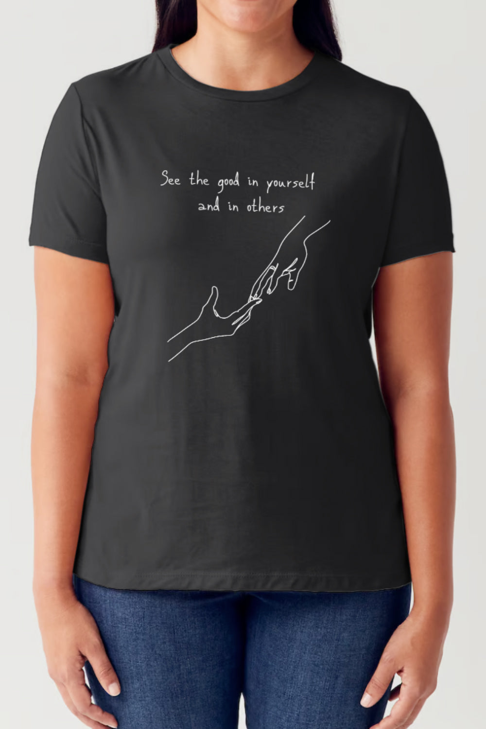 Simply Love Full Size Slogan Graphic Short Sleeve Tubular T-Shirt ...