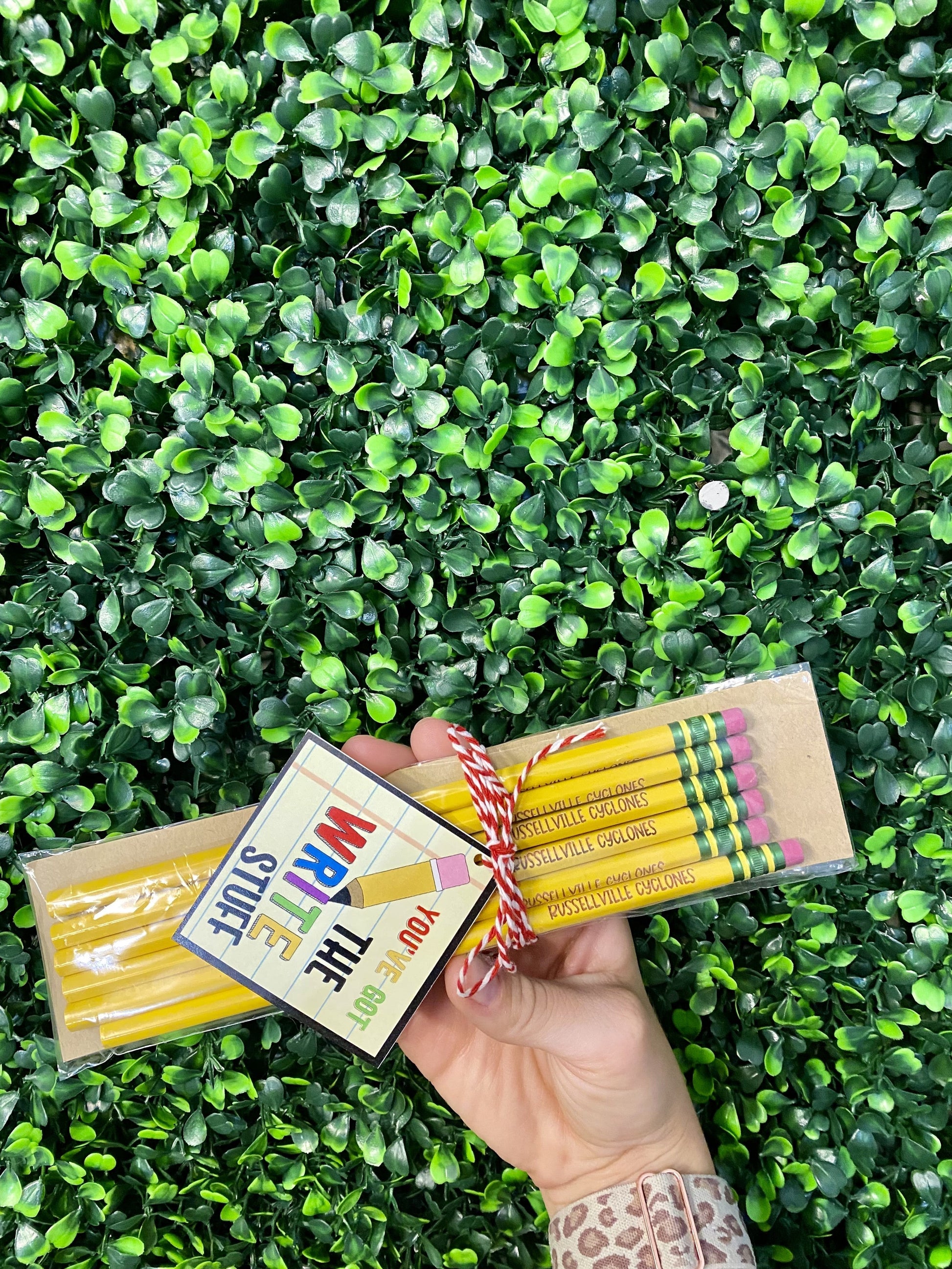 School Spirit Pencils – Sparkled Leopard Boutique